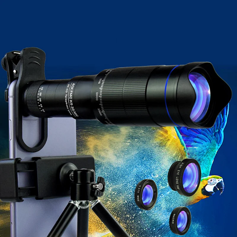 Portable-Zoom-High-definition-40X-Telescope-Foldable-Long-distance-Mini ...