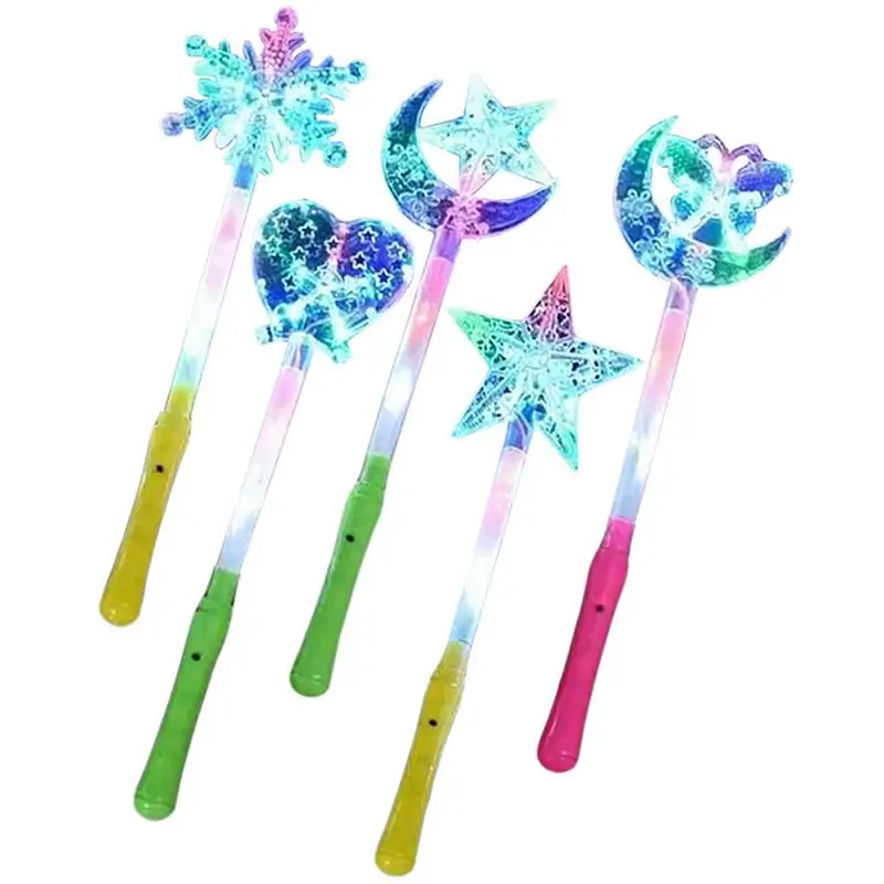 Glowing-LED-Magic-Star-Wand-Gifts-Luminous-Party-Decoration-Light-Stick ...