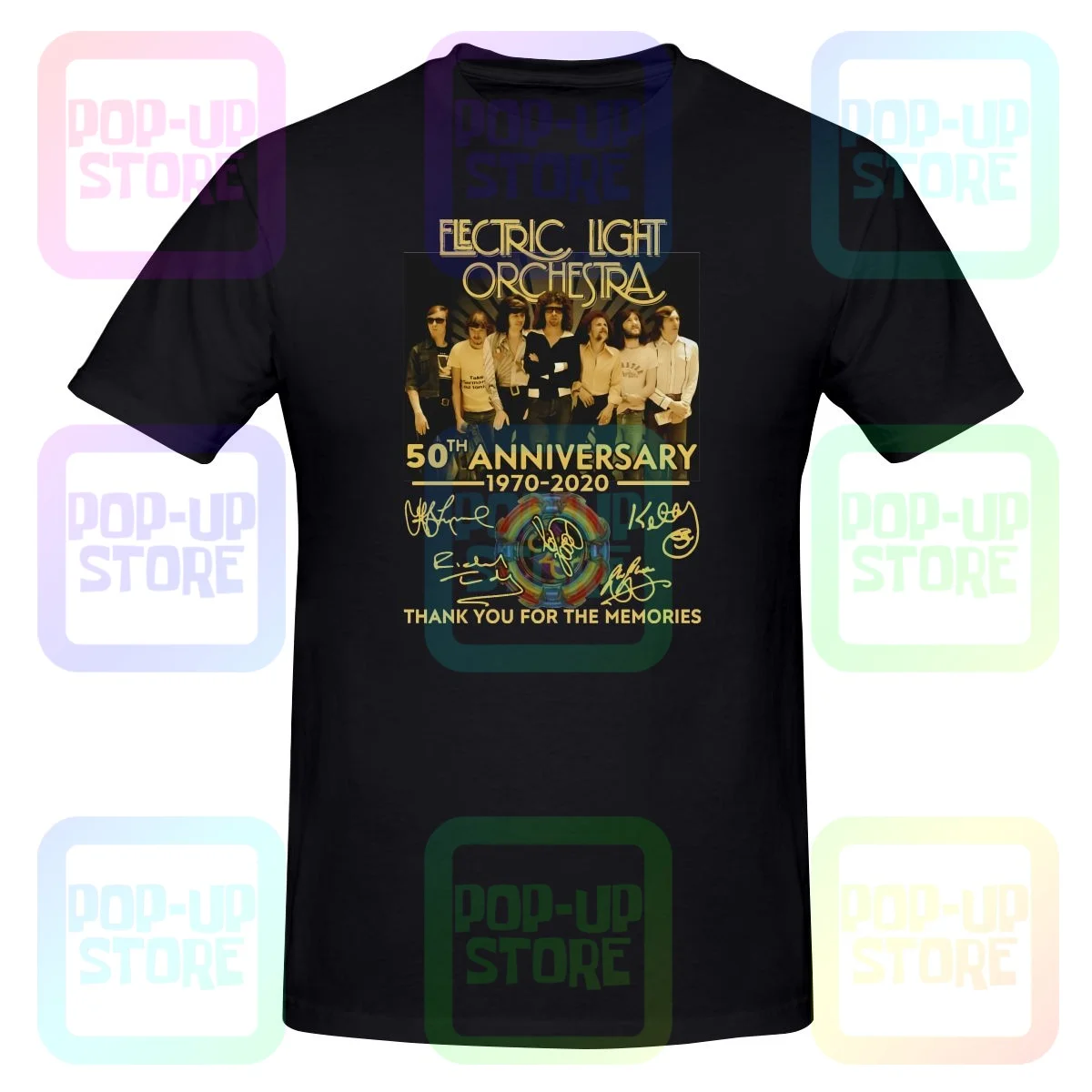 Electric-Light-Orchestra-Elo-50Th-Anniversary-1970-2020-Shirt-T-shirt ...