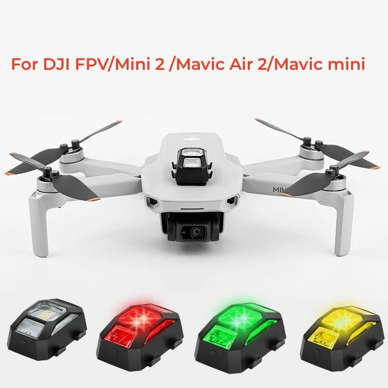 4 Colors Anti-collision Warning Light Mini Signal Light Drone ...