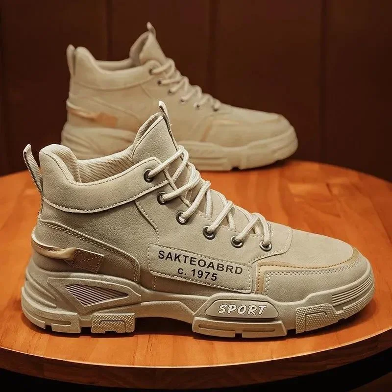Botas de senderismo deportivas para hombre, zapatos de trabajo ...
