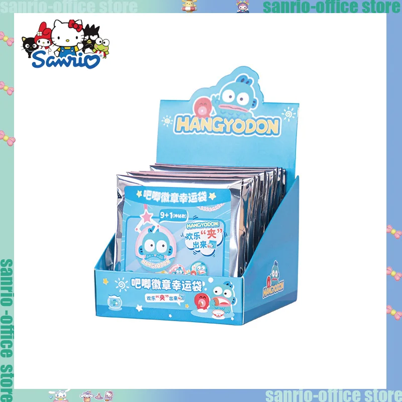 10pcs-box-Sanrio-Hangyodon-Ugly-Fish-Badge-Kawaii-Hangyodon-Badge-Ugly ...