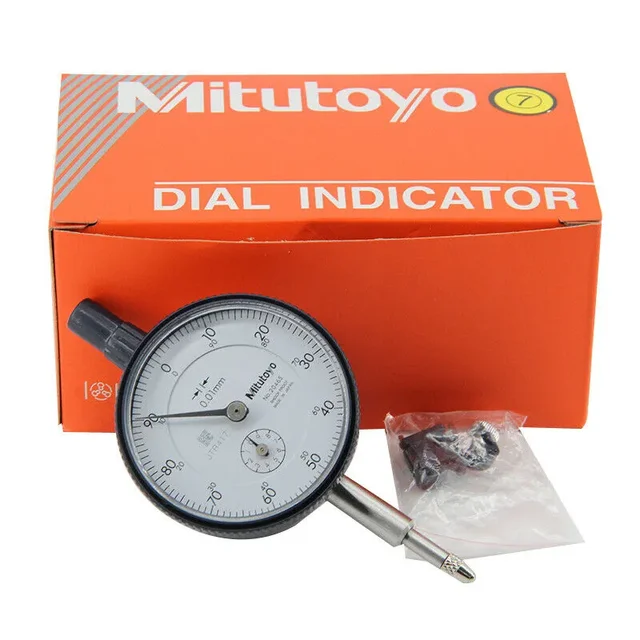 Mitutoyo 2046S Standard Plunger Dial Indicator 10mm Gauge Test ...