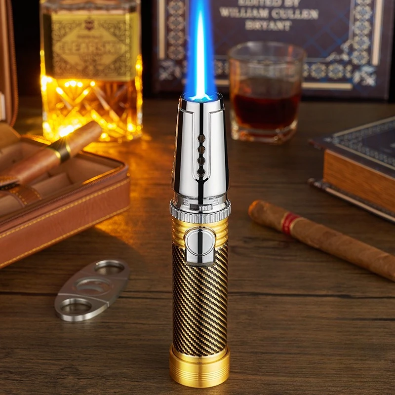 Metal 1300℃ Spray Gun Turbo Metal Blue Flame Gas Lighter Kitchen ...