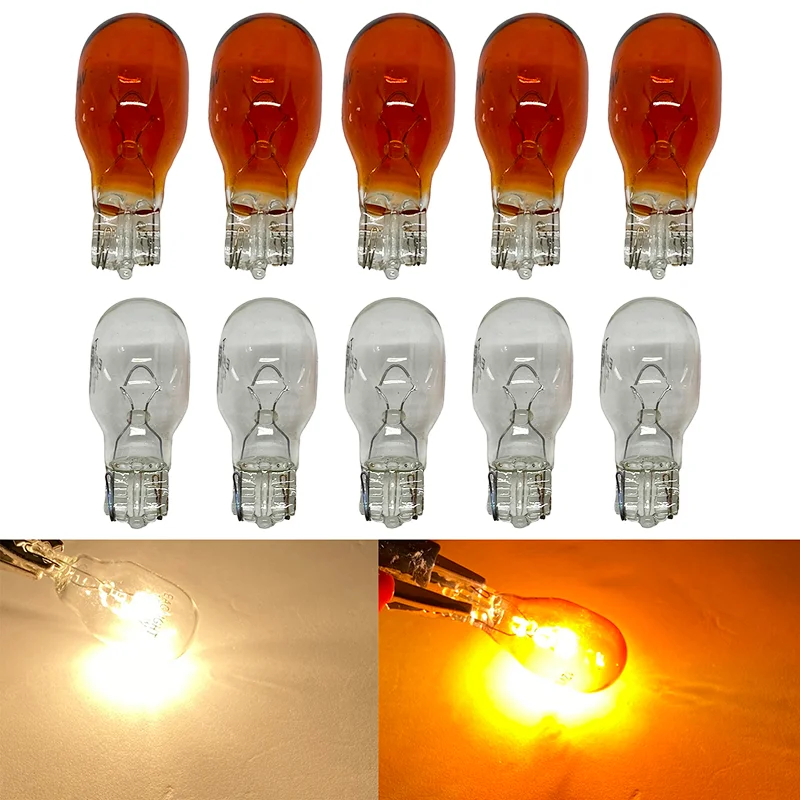 10pcs-T13-10w-T15-W16w-Halogen-Lamp-Glass-Warm-White-Amber-12v-16w ...