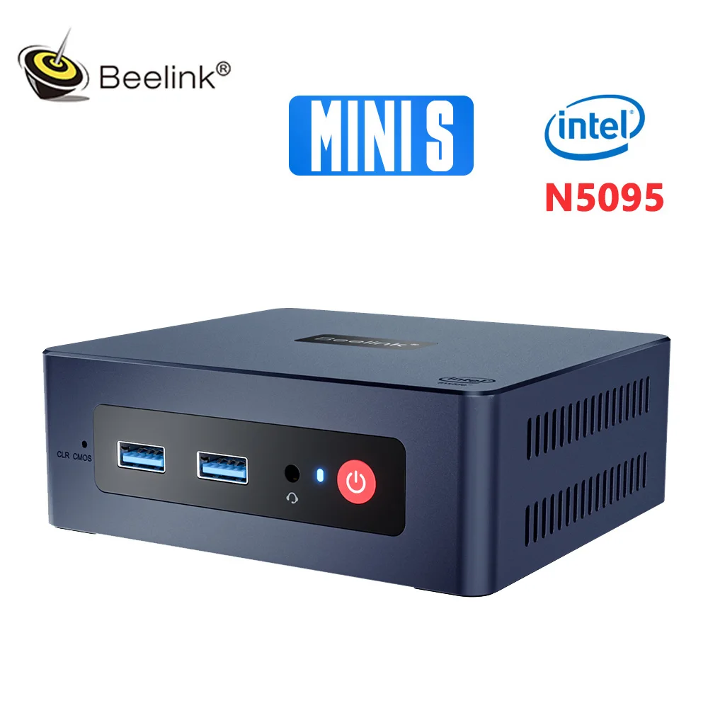 Beelink Mini S GK MINI Intel Celeron J4125 N5095 Windows 11 MINI PC ...
