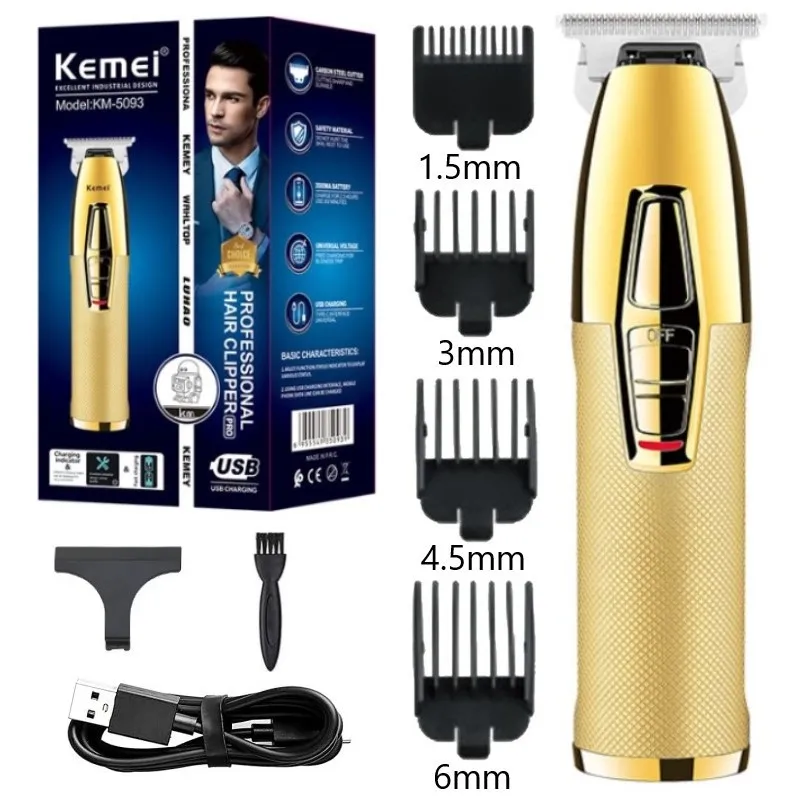 Kemei-KM-5093-Hair-Clipper-Professional-Finish-Hair-Cutting-Machine ...