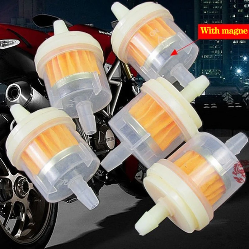 5pcs-Car-Dirt-Pocket-Bike-Oil-Filter-Petrol-Gas-Gasoline-Liquid-Fuel ...
