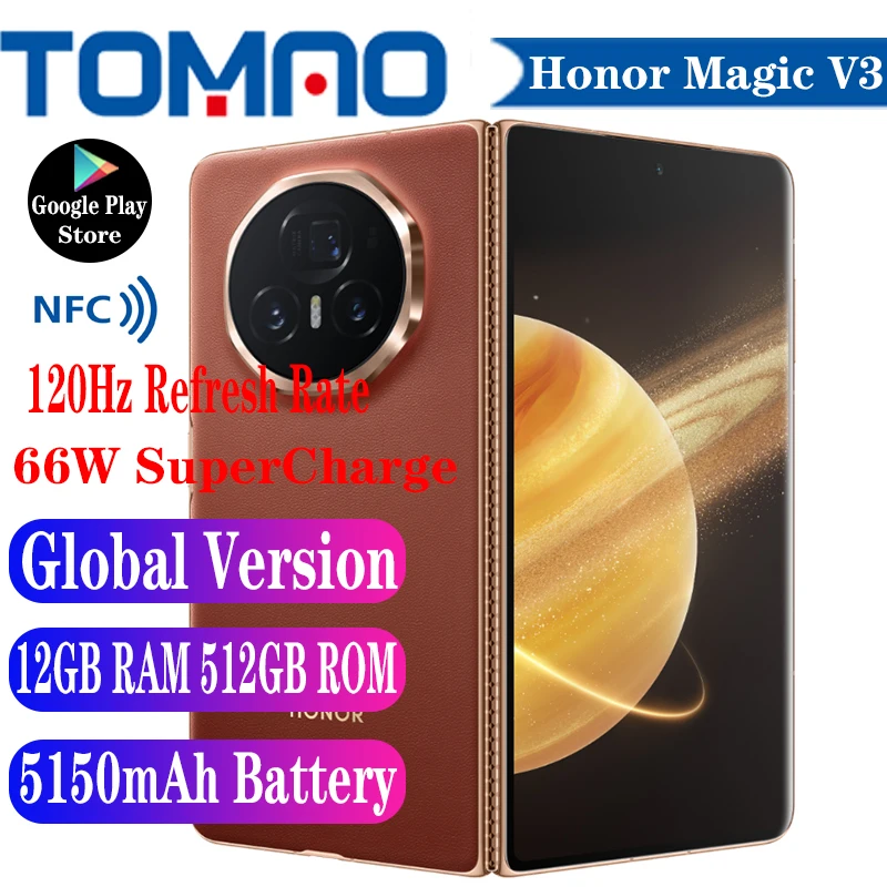 Global-Version-Honor-Magic-V3-Folded-Screen-5G-Cell-phone-7-92-5150mAh ...