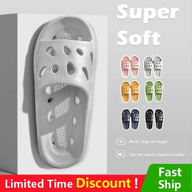 Men-Bathroom-Slippers-Home-Hollow-Out-Slipper-Non-Slip-Water-Leaky ...