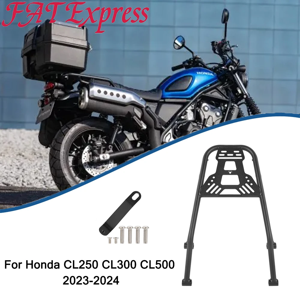 For-Honda-CL250-CL300-CL500-2023-2024-Rear-Luggage-Rack-Cargo-Rack-Tail ...