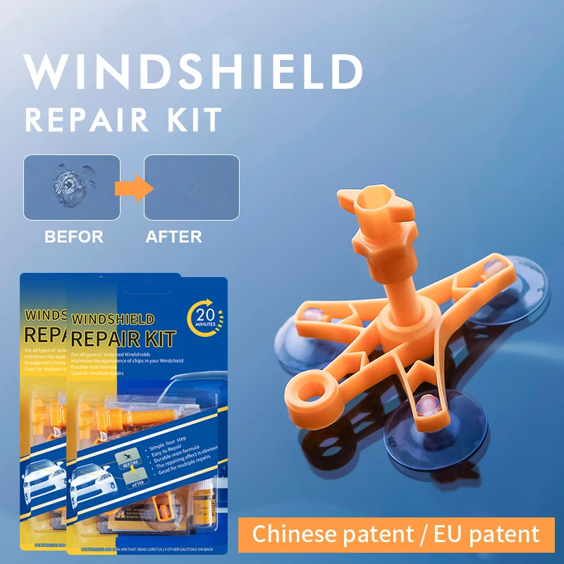 Car Window Repair Fluid Cracked Glass Scratch Repair Kit Windshield ...
