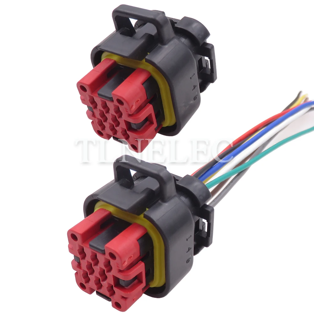 8-Pin-Way-Automobile-New-Energy-Controller-ECU-Connector-with-Wires ...