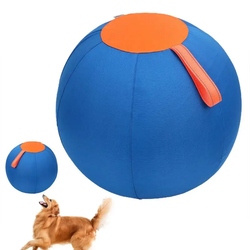 Outdoor-Dog-Ball-Toy-Outdoor-Puppy-Inflatable-Balls-Blue-Wear-Resistant ...