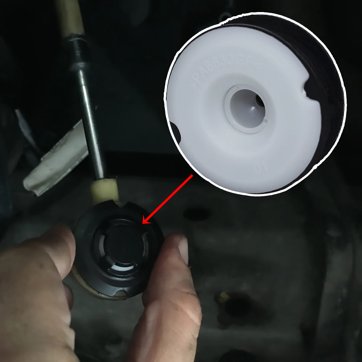 Gear Change Lever Cable Linkage End Bushing Connector Repair Kit ...