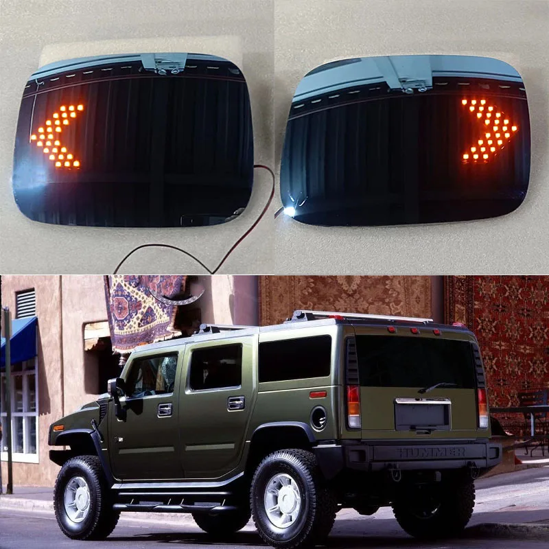Auto-parts-Heated-rearview-mirror-Glass-rearview-mirror-for-Hummer-H2 ...