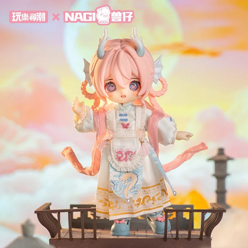 NAGI The Untrammeled Traveler Series Blind Box Toys Kawaii Anime Action ...