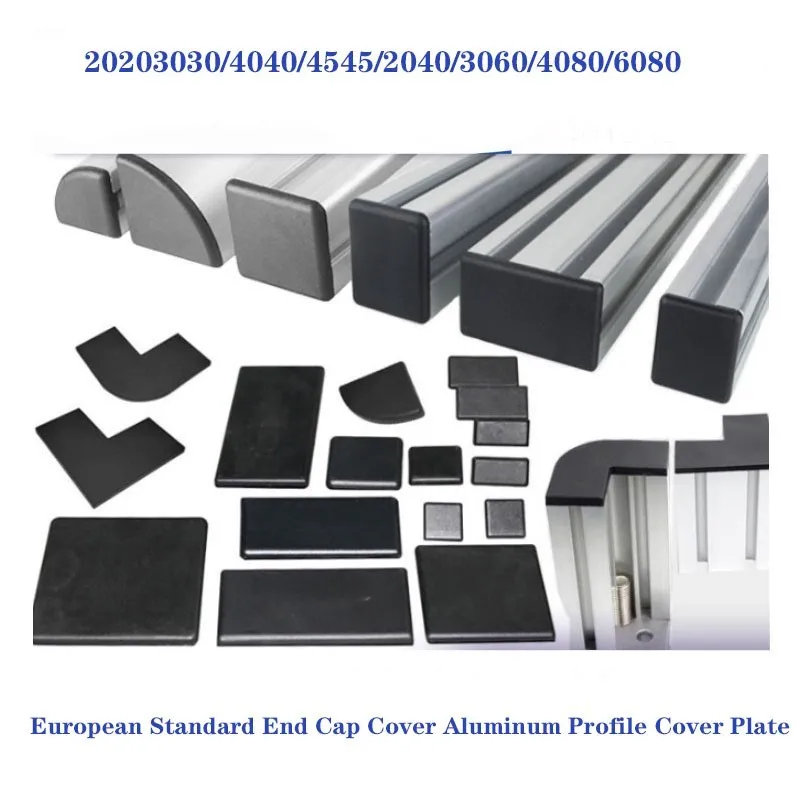 European-Standard-End-Cap-Cover-Aluminum-Profile-Cover-Plate-2020-3030 ...