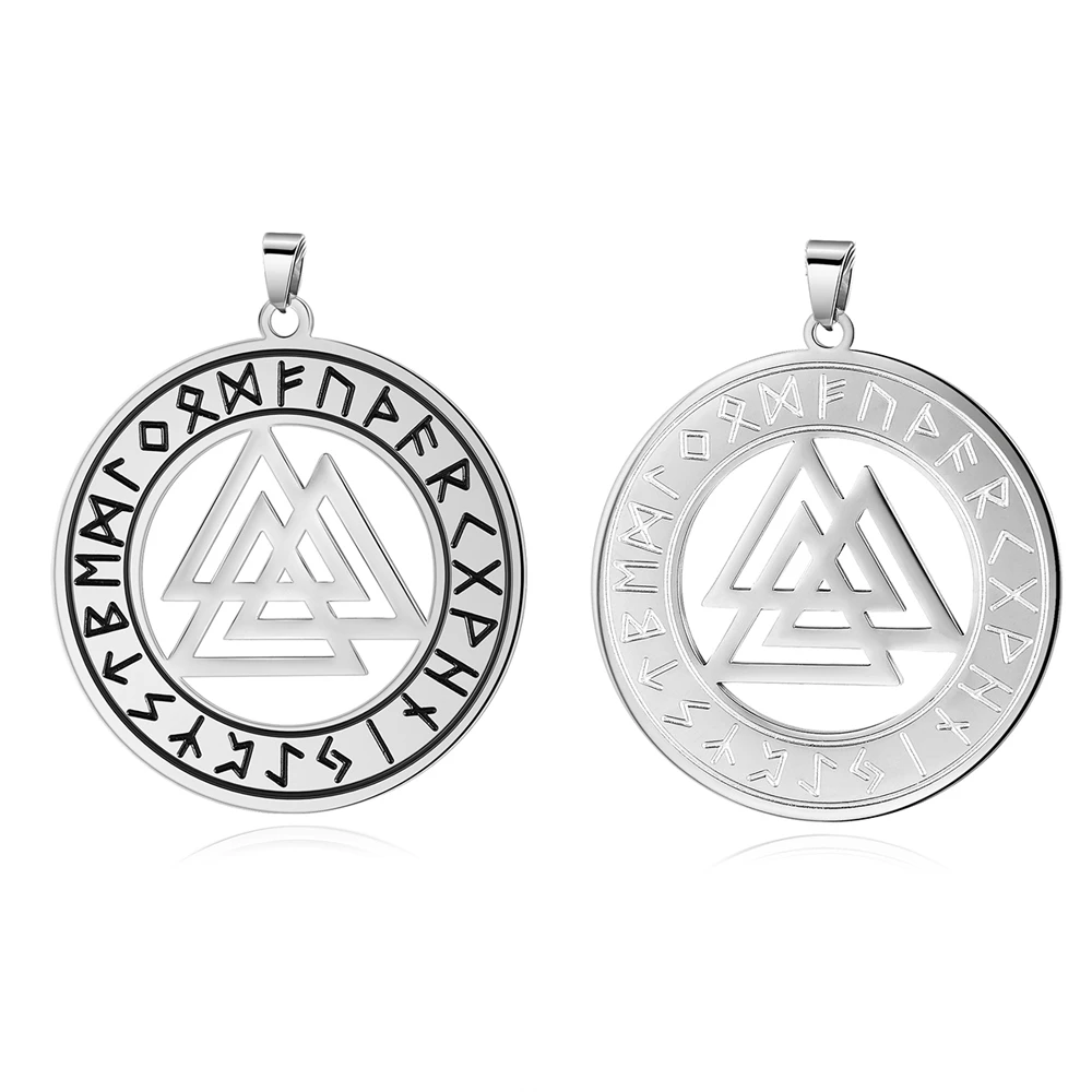 Stainless-Steel-The-Nordic-Viking-Runes-Charms-For-Jewelry-Making-Diy ...