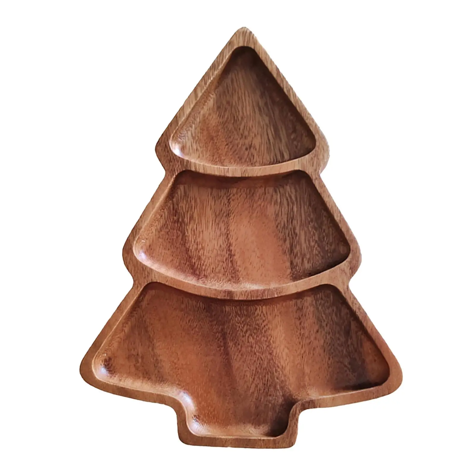 Christmas-Tree-Shaped-Dish-Portable-Partitioned-Dinner-Plate-Divided ...