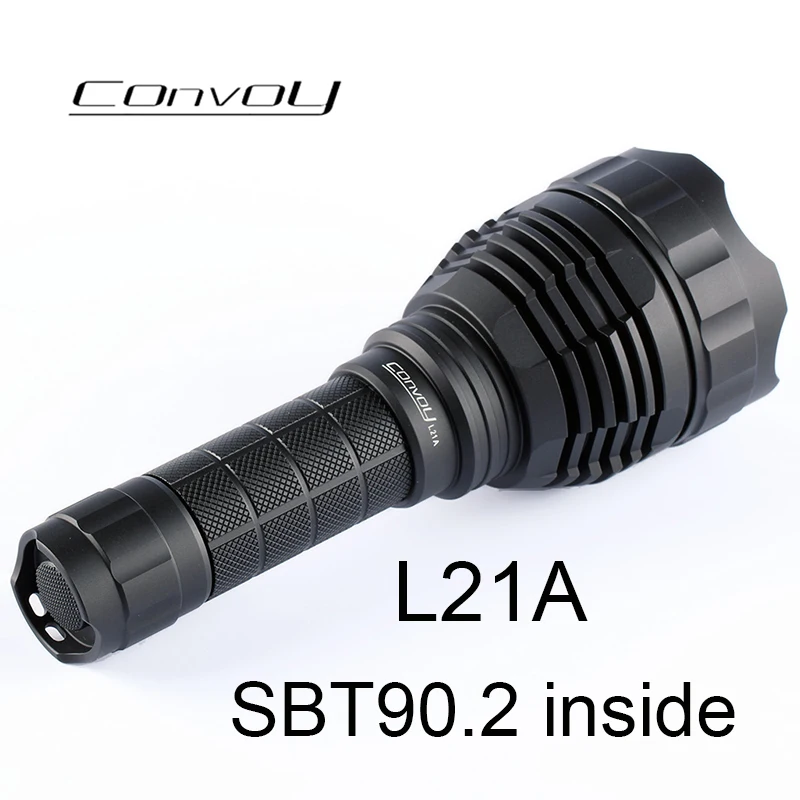 Flashlight-Convoy-L21A-with-SBT90-2-Led-Lanterna-High-Powerful-Long ...