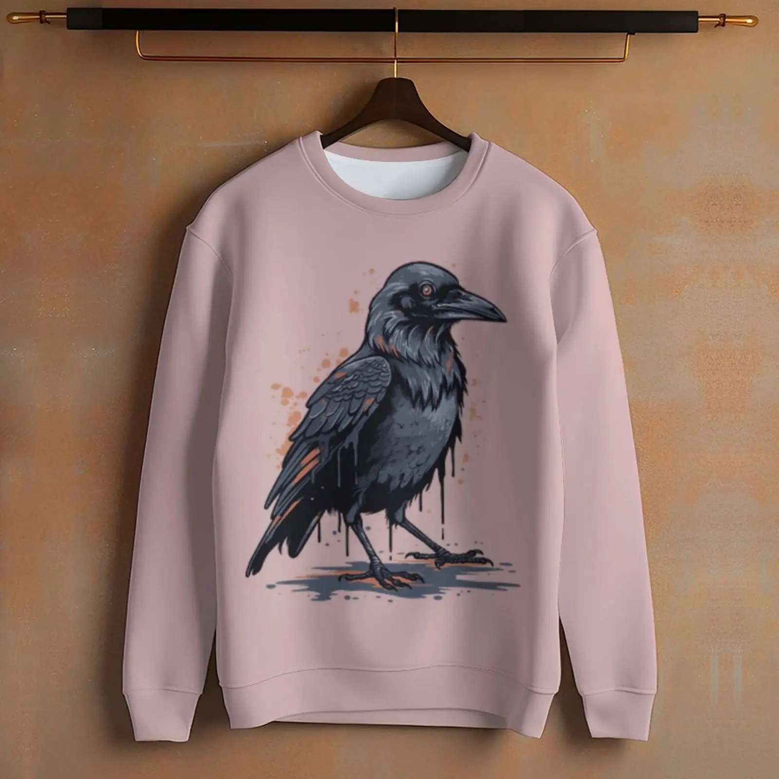 Y2K-Crow-3d-Printed-Pullover-for-Men-Fashion-Sweatshirt-Hip-Hop-Hoodies ...