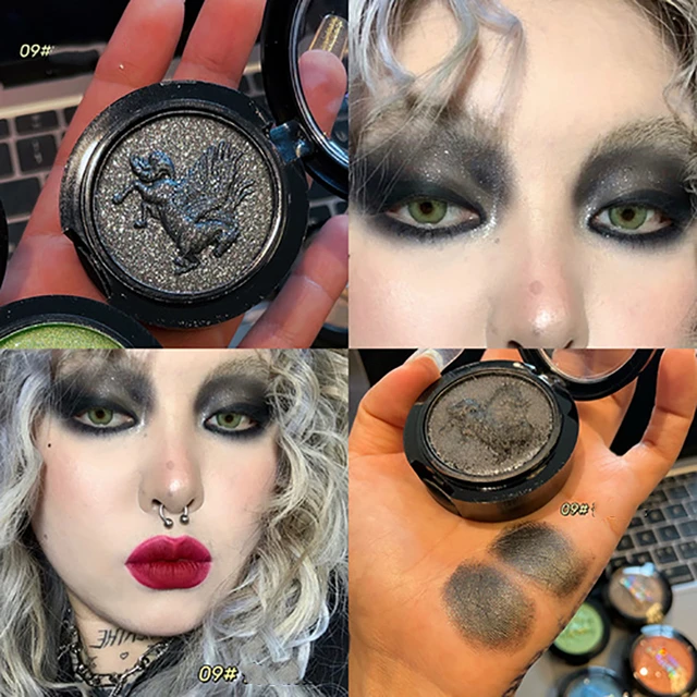 Black Glitter Eyeshadow