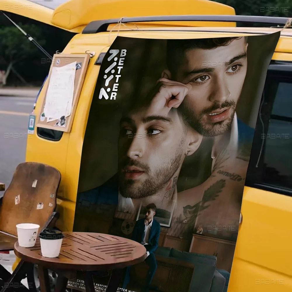 Singer-Z-Zayn-M-Malik-Advanced-Printing-Commercial-Advertising-Flag ...