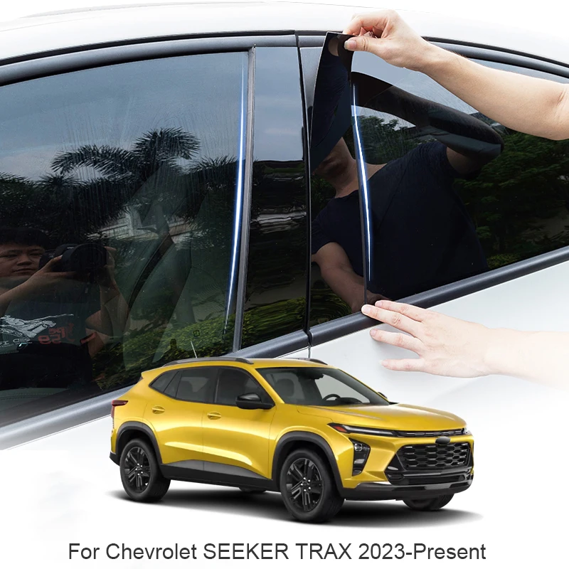 8pcs Car For Chevrolet Seeker Trax 2023 2024 2025 Car Window Trim ...