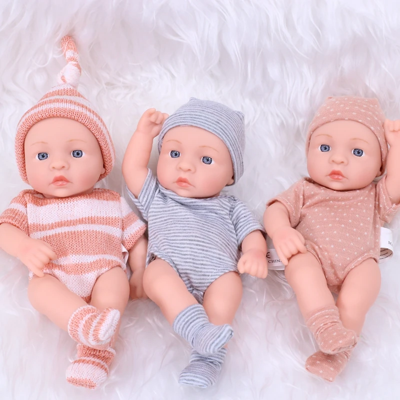Nieuwe-Siliconen-Reborn-Poppen-20Cm-Reborn-Baby-Pop-Mini-Zacht-En-Full ...