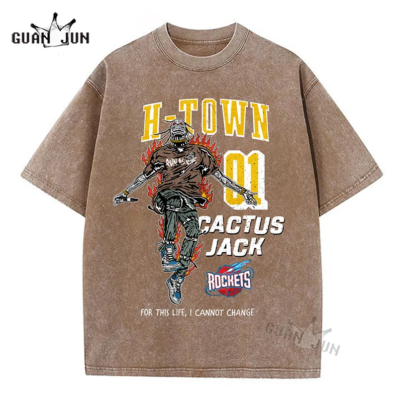 Retro-90s-Hip-Hop-Washed-T-Shirt-for-Men-Women-Graphic-Tshirt-Cotton ...