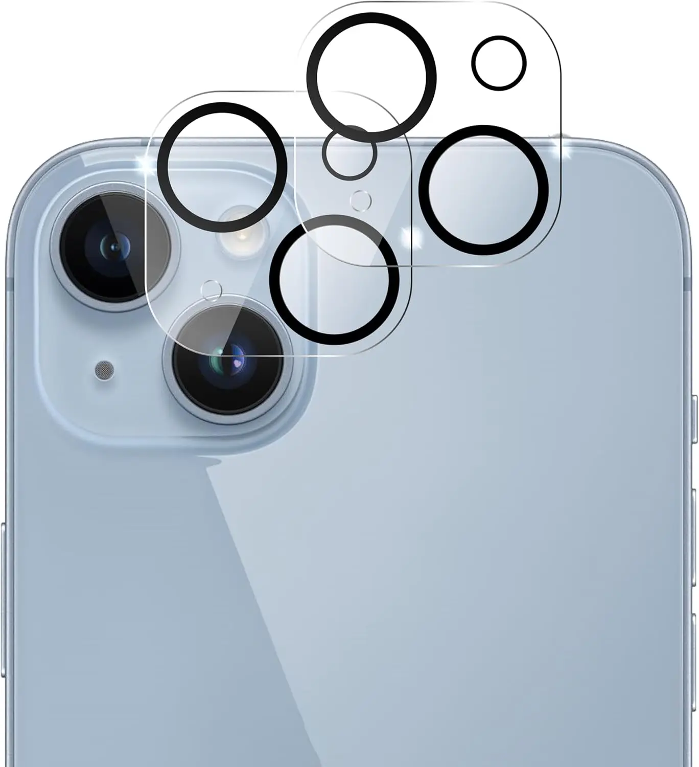 2/4Pcs HD Lens Protector Film for iPhone 14/14 plus/15/15 Plus 9H Anti ...