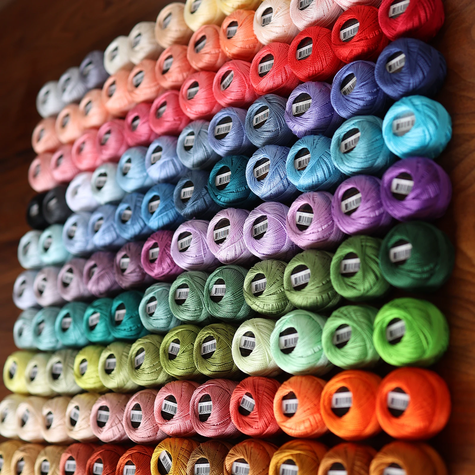 Rhapsody-8-Size-12-Balls-Set-Mercerized-Egyptian-Pearl-Cotton-Crochet ...