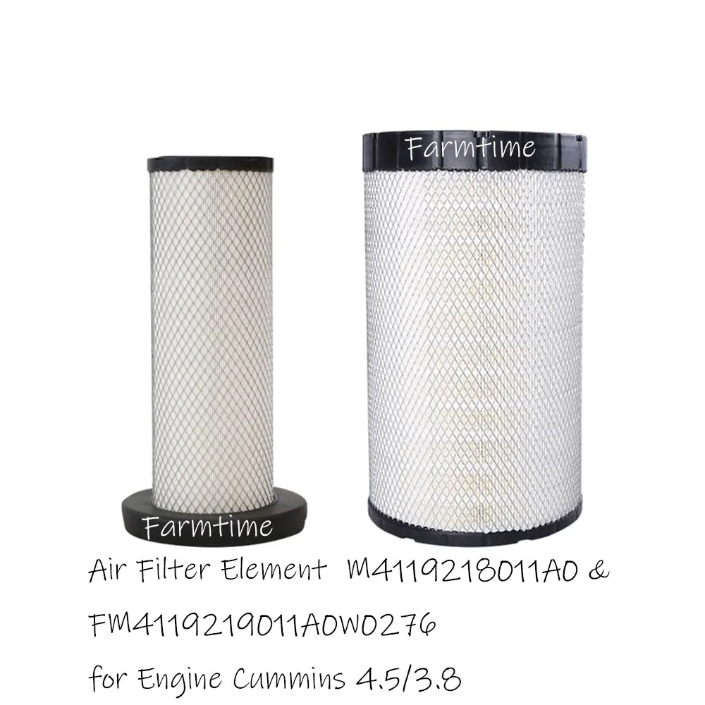 Air filter Kit M4119218011A0 & FM4119219011A0W0276 with Engine Cummins ...