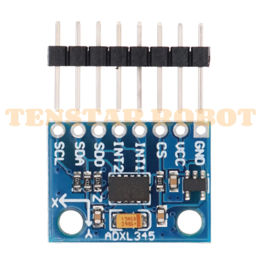 GY-291 ADXL345 3-Axis Digital Gravity Sensor Acceleration Module IIC SPI Transmission