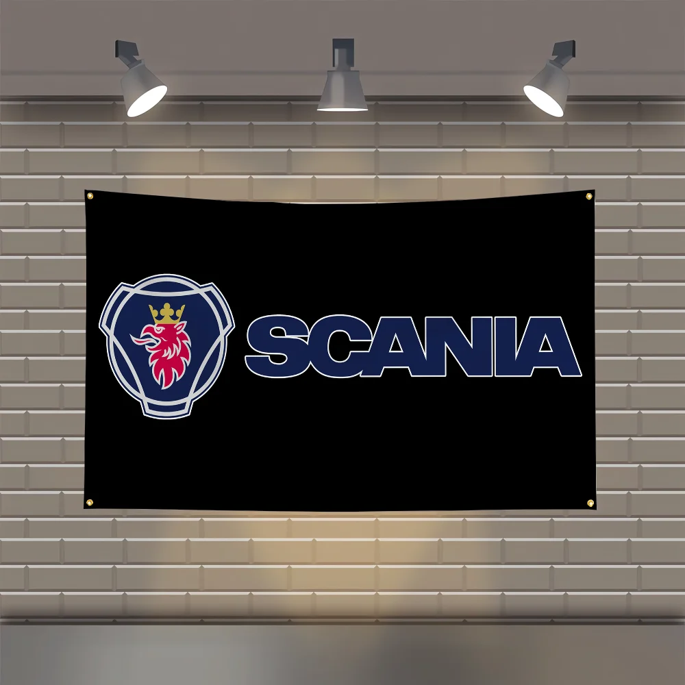 Bandeira-da-Garagem-S-Scania-Bandeiras-e-Banners-do-Mundo-Decora-es-de ...