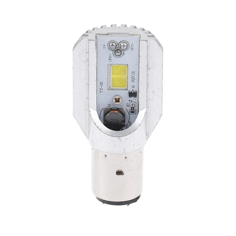 Led-Motorcycle-Headlight-Scooter-Bulb-H6-Ba20d-6000k-Light-ATV-Moto-Fog ...