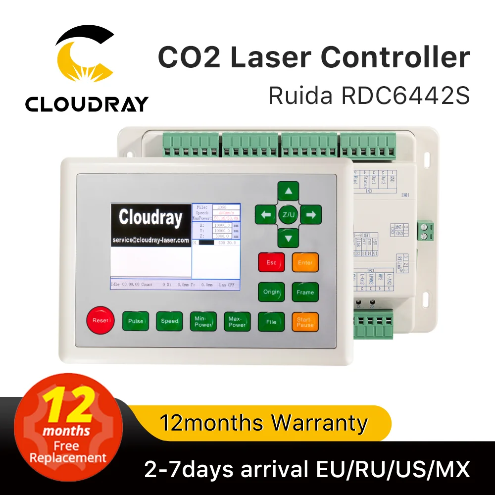 Cloudray Ruida RD RDC6442G Co2 Laser DSP Controller for Laser Engraving ...