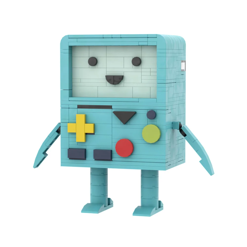 MOC-Adventure-Timeed-BMO-Figura-Finn-Jake-Brickheadz-Building-Block-Set ...