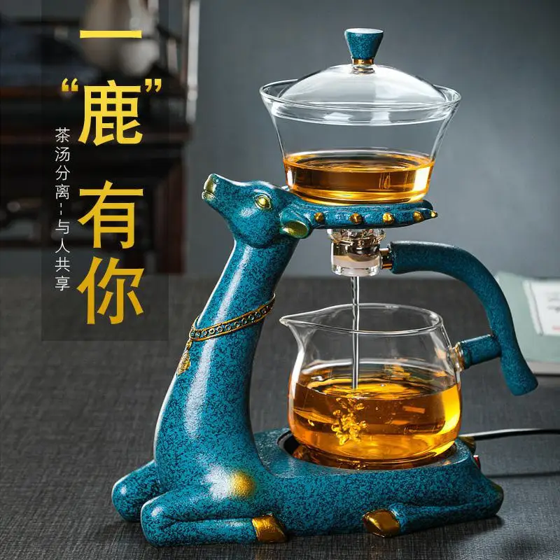 Full-automatic-glass-kungfu-tea-set-creative-tea-set-simple-lazy-tea ...
