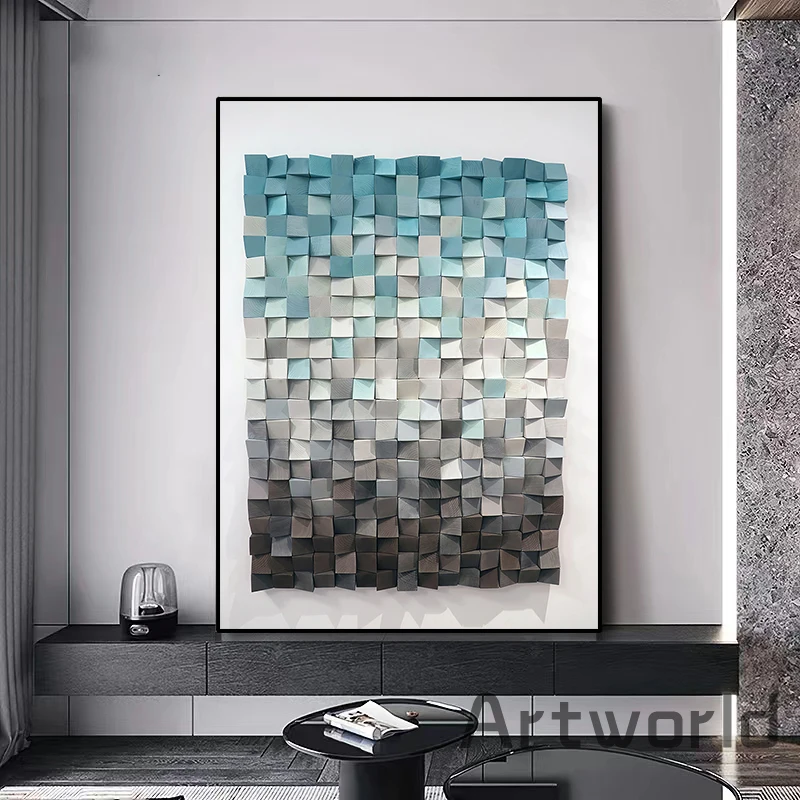 Poster Canvas Abstract 3d | 3d Pictures Room | Canvas Home Decoration ...