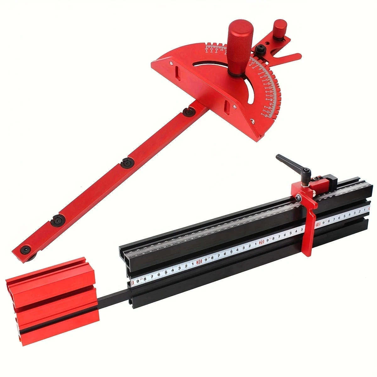 1Set Precision Miter Gauge for Table Saw Telescoping 50 to 87CM ...