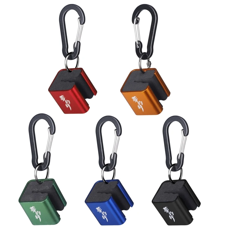 Aluminum-Alloy-Fishing-Rod-Clip-Waist-Belt-Fishing-Rod-Holder-Clip ...