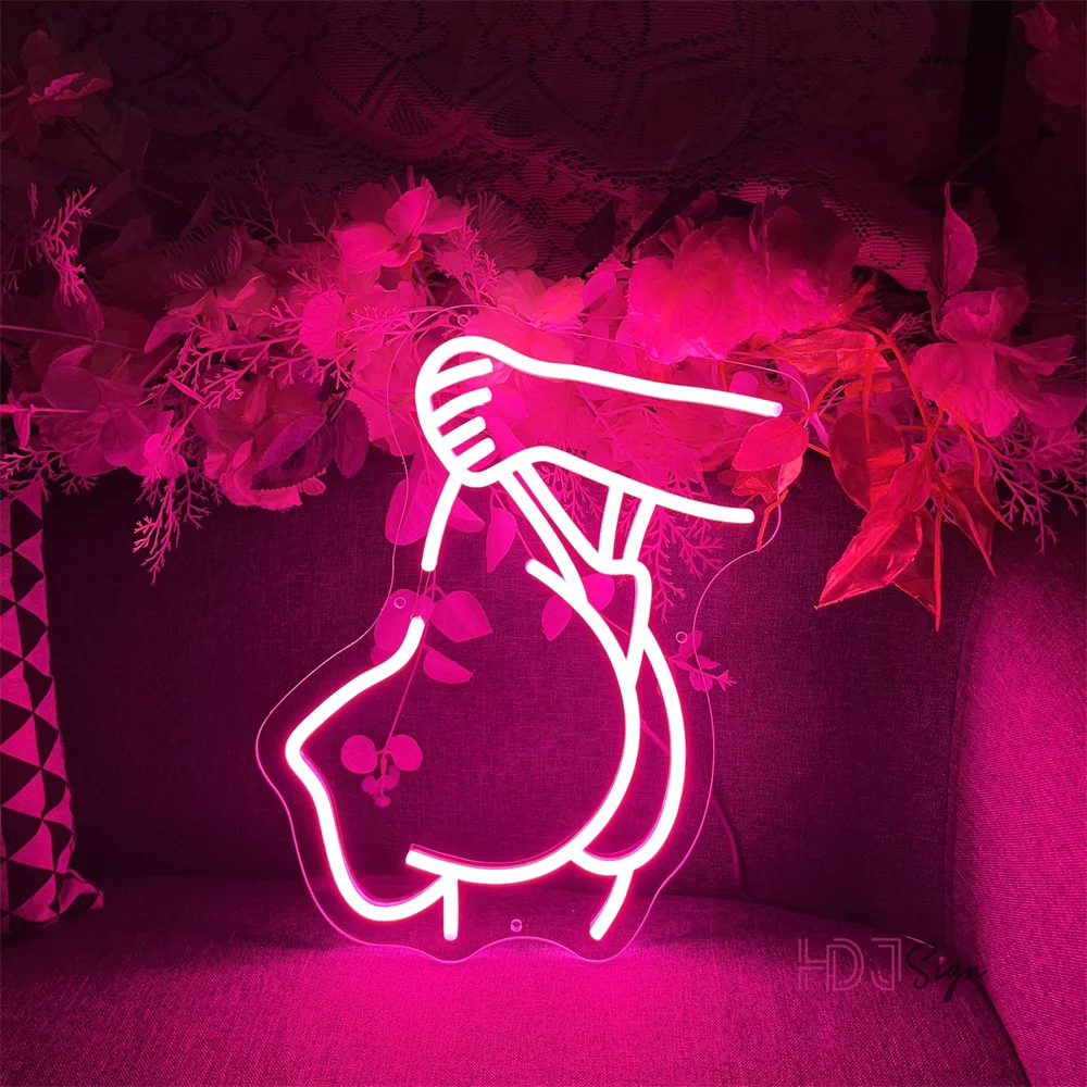 Led-Neon-Sign-Art-Wall-Hanging-Room-Decor-Sexy-Lady-Led-Neon-Lights ...