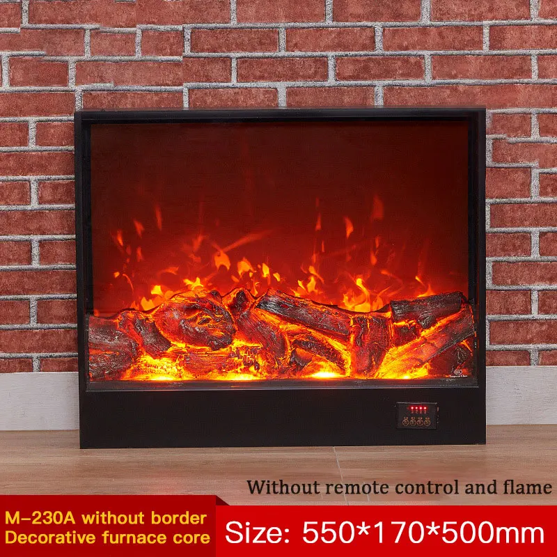 Electric-fireplace-LED-burner-insert-Fireplace-Chimney-LED-Optical ...