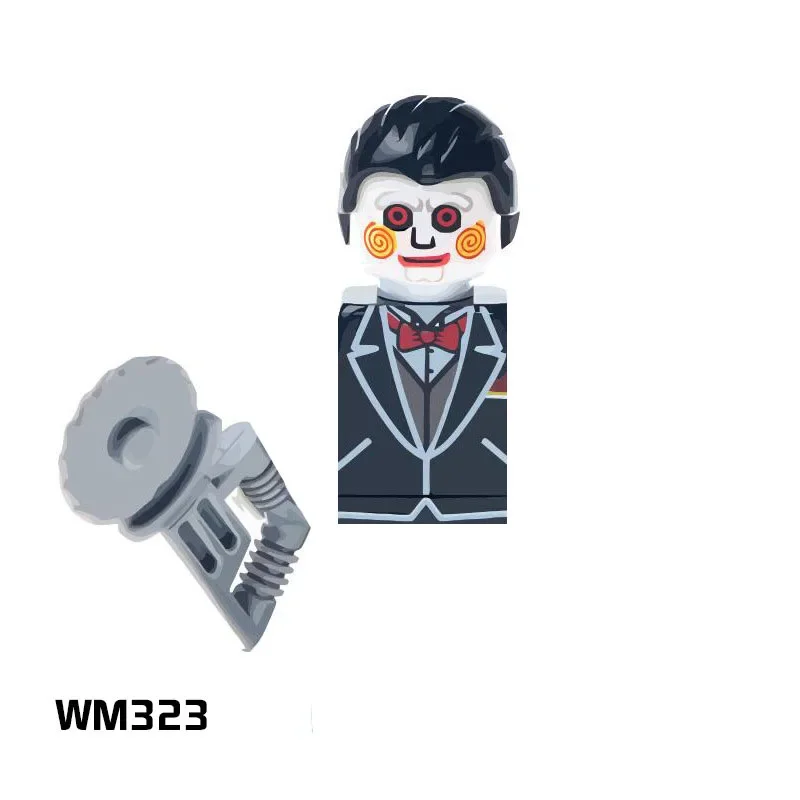 WM6075 WM6101 WM6102 Bloques de construcción de la película de terror ...