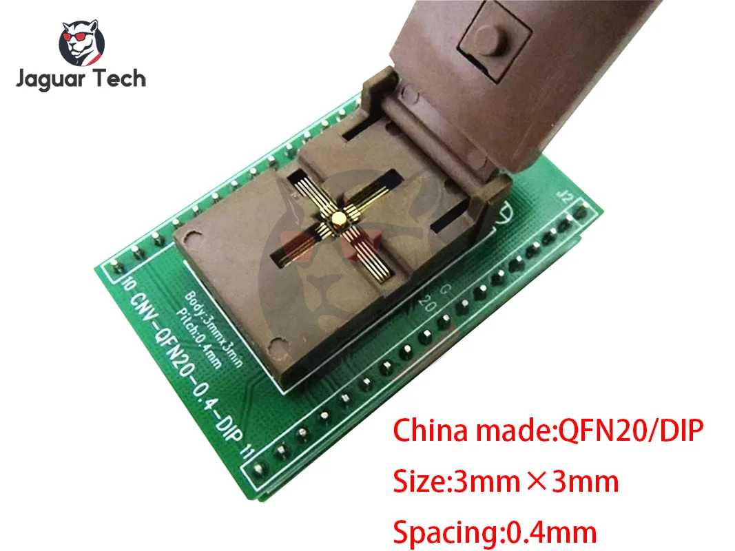 QFN20-DIP20-Burning-Seat-3x3mm-Pitch-0-4mm-IC-Testing-Seat-Aging-Test ...