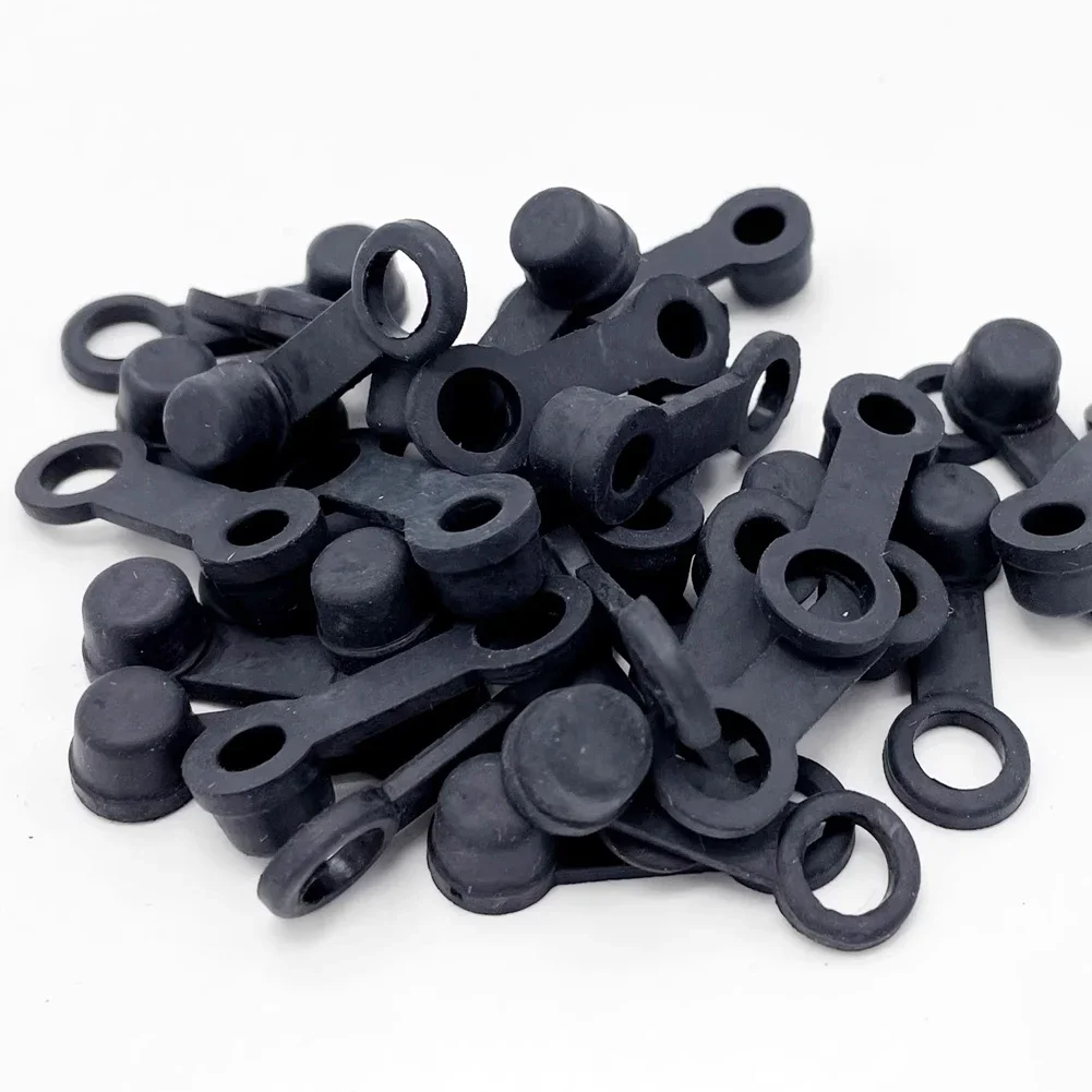 3-30PCS Brake Caliper Bleeder Screw Cap Grease Zerk Fitting Cap Rubber ...