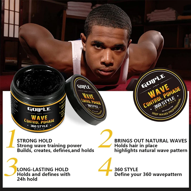 360 Waves Pomade Method