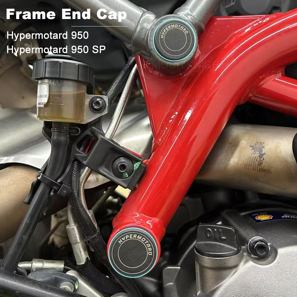 Hypermotard 950 Frame End Caps For Ducati Hypermotard 950 SP Motorcycle ...